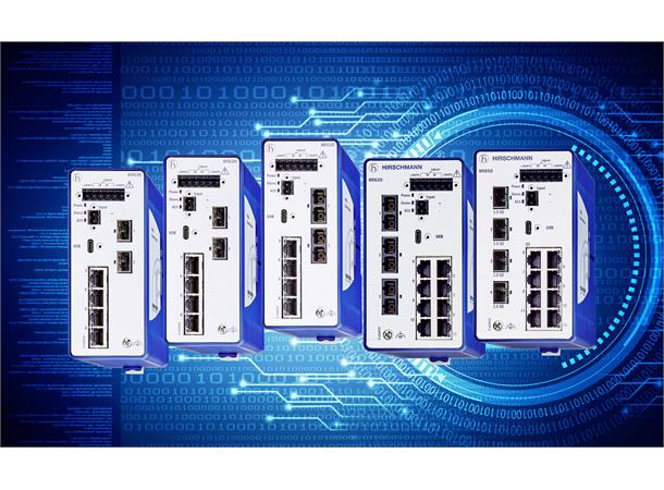 BRS50-00122Q2Q Hirschmann Switch Ethernet công nghiệp có quản lí 8 cổng ...